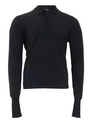 Dior Long-sleeve Polo Shirt - Black