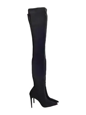 STUART WEITZMAN Stiletto-heel Thigh-high Boots - Black