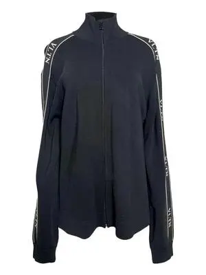 Valentino Garavani Logo-tape Jacket - Black