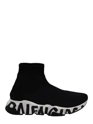 Balenciaga Speed 2.0 Logo-print Sneakers - Black