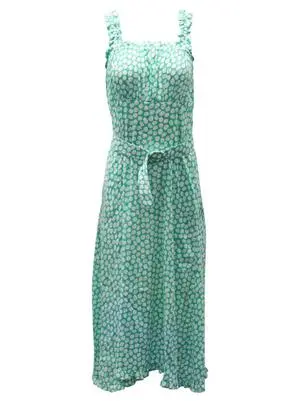 Faithfull The Brand Floral-print Dress - Green