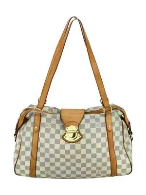 LOUIS VUITTON Stresa Pm Chequered Shoulder Bag - Neutrals