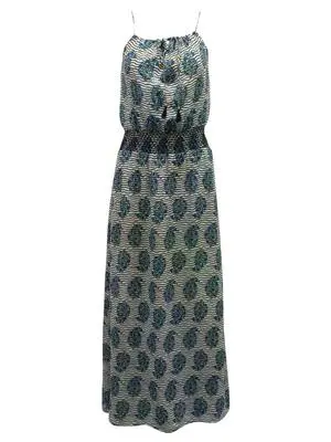 Tory Burch Floral-print Maxi Dress - Neutrals