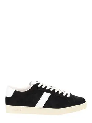 TOM FORD Low Top Sneaker With Logo - Black