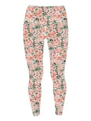 LEZAT Ada Organic Cotton 7/8 Legging Blossom Print