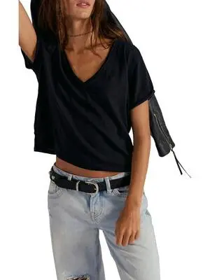 Free People Take Two T-shirt - Black