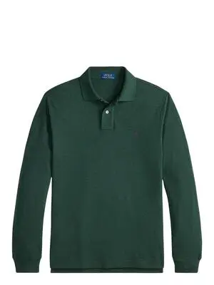 Polo Ralph Lauren Long Sleeves Polo With Logo - Green
