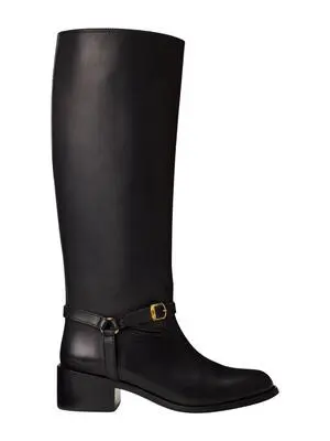 Polo Ralph Lauren Ankle Strap Boots - Black