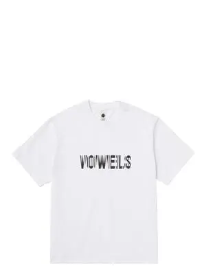 VOWELS Vibration Tee - White