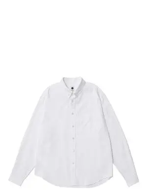VOWELS Oxford Button Down Shirt - White