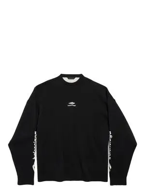 Balenciaga 3b Sports Icon Ski Crewneck - Black