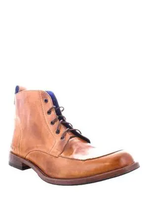 Bed Stu Moc-toe Ankle Boots - Tan Rustic