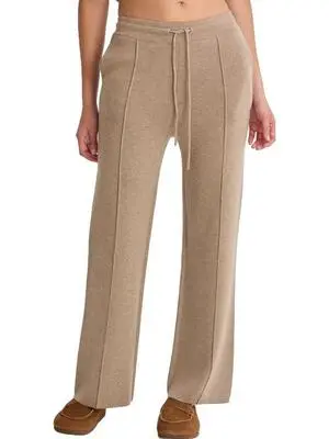 CRESCENT Lounge Knit Pants - Taupe