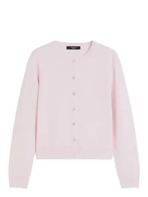 Max Mara Wool And Cashmere Cardigan - Pink