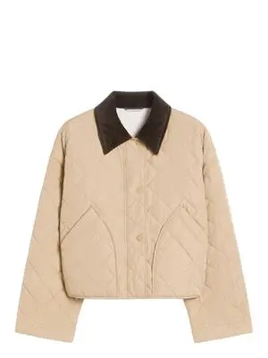 Max Mara Reversible Padded Jacket - Beige