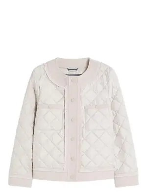 Max Mara Padded Cropped Jacket - Sand