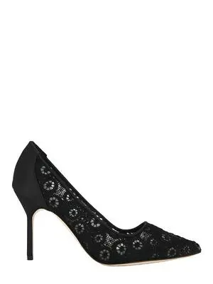 Manolo Blahnik Bbla 90 Pump - Black