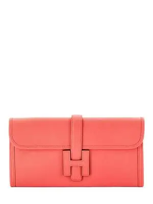 HERMES 29 Jige Elan Clutch Epsom