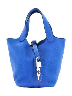 HERMES Picotin Lock Bag - Blue
