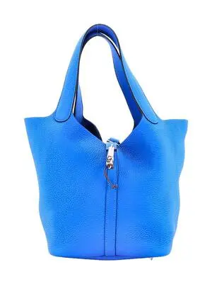 HERMES Picotin Lock Mm Bag Clemence - Blue