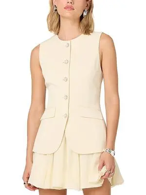 Astr The Label Christen Dress Cream