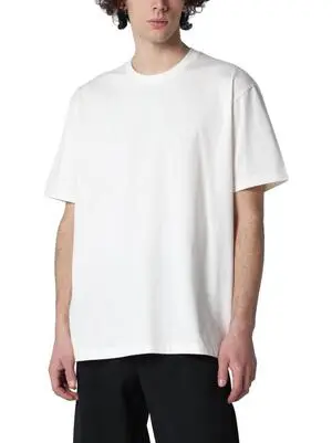 ADIDAS Y-3 Chalk T-shirt With Logo - White