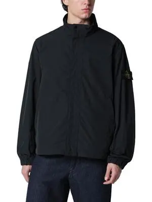 Stone Island Zip-up Jacket - Black