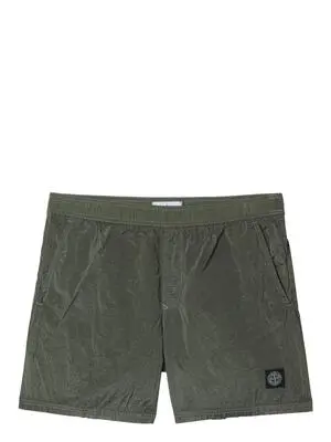 Stone Island Nylon Swim Shorts - Green