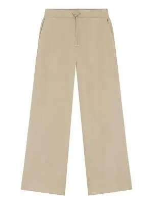 BOSS Relaxed-fit Sweatpants With Monogram - Light Beige