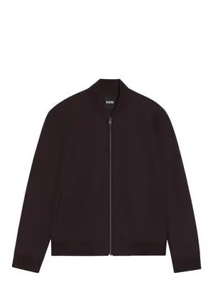 BOSS Slim-Fit Jacket Dark Red