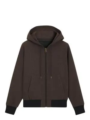 Hugo Modern-fit Hooded Jacket - Brown
