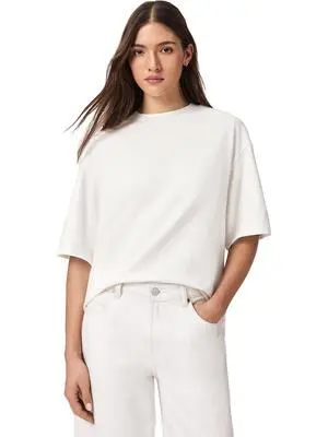 ALLSAINTS Esme Amelie Oversized T-shirt - White