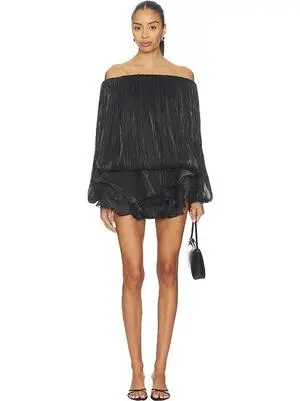 THE BEKK Elora Off-shoulder Dress - Black