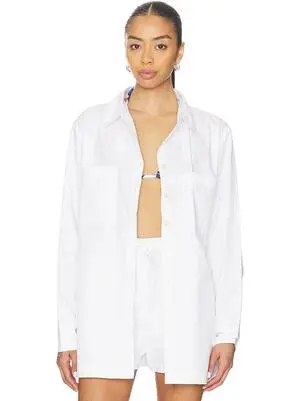 VITAMIN A Nadia Shirt - White