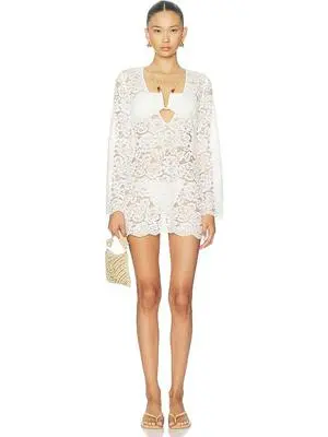 SHANI SHEMER Rebecca Mini Dress - Cream