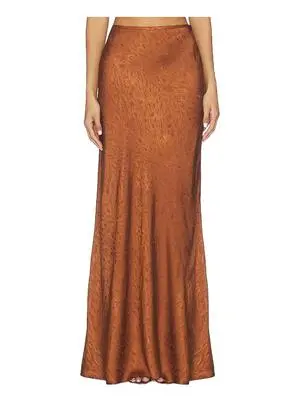 Prabal Gurung Bias Midi Skirt - Toffee