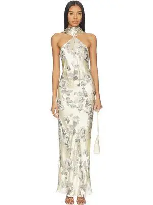 Amanda Uprichard Ashton Maxi Dress - Snow Petal