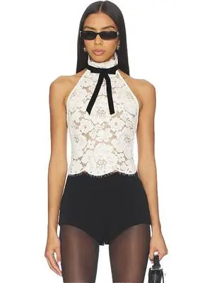 Retrofete Ravenna Lace Top - Cream