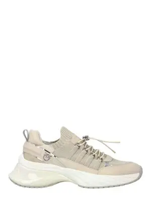 Pinko Ariel Lace-up Sneakers - Neutrals