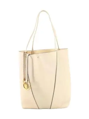 Chloé Spin Leather Medium Tote Bag - Neutrals