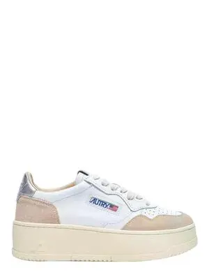 AUTRY Medalist Platform Sneakers - White