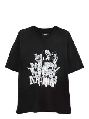 NAHMIAS Graphic-print T-shirt - Black