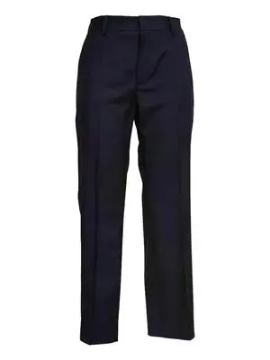 N°21 Elastic-waist Trousers - Blue