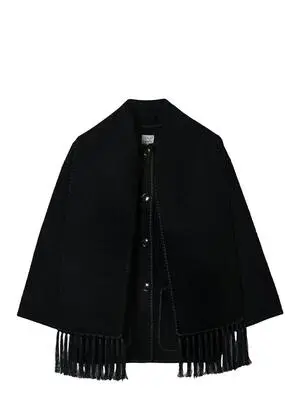TOTEME Attached-scarf Jacket - Black