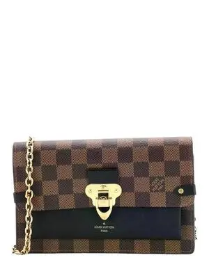 LOUIS VUITTON Vavin Chain Wallet Nm Damier - Black