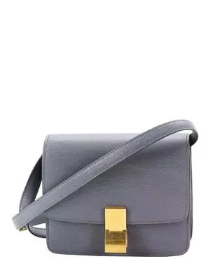 Celine Classic Box Teen Shoulder Bag Grainy Leather - Grey