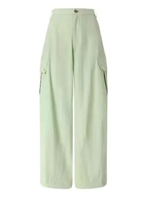 PINKO Wide-Leg Cargo Pants