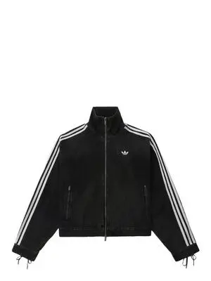 Adidas Zip-up Denim Jacket - Black