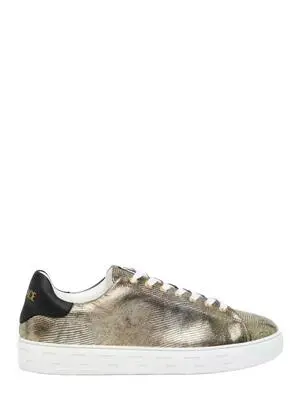 Versace Lace-up Sneakers - Gold