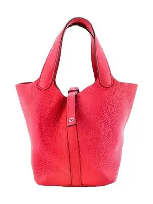 Hermès Picotin Lock Clemence Pm Bucket Bag - Pink
